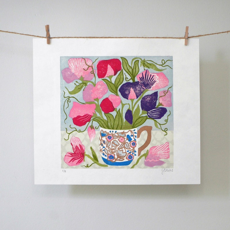 Woodblock Print - Etsy