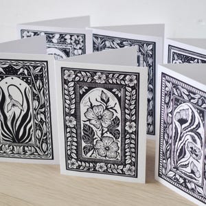 Small Treasures Greeting Card Set of 6 - Art/greetings Card - Etsy
