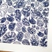 Shell Collection Original Limited Edition Lino Print, Linocut Print, Hand Printed, Blue Print ...