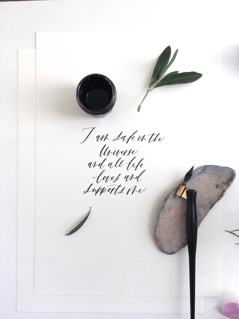 Custom Handwritten Calligraphy Quote - Etsy