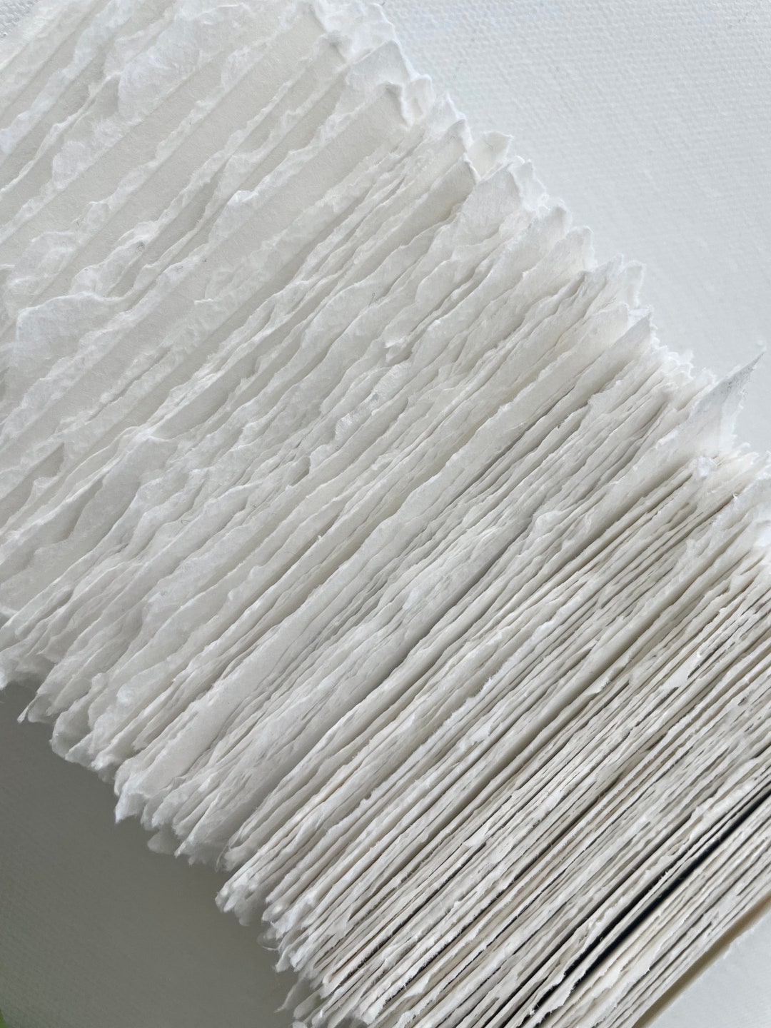 Blank Wedding Place Cards on Hand Torn Paper - Etsy