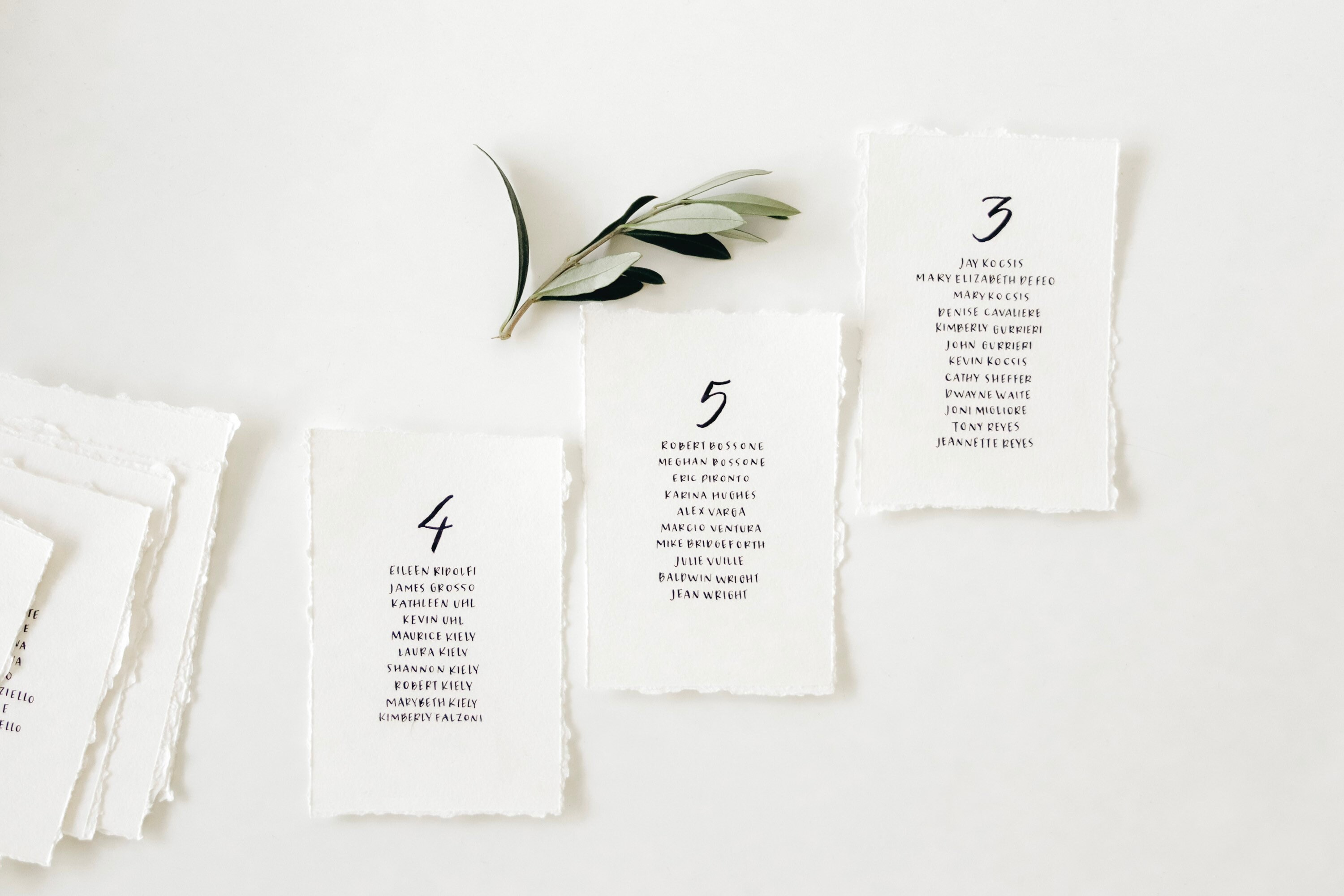 Wedding Handwritten Table Seating Chart - Etsy