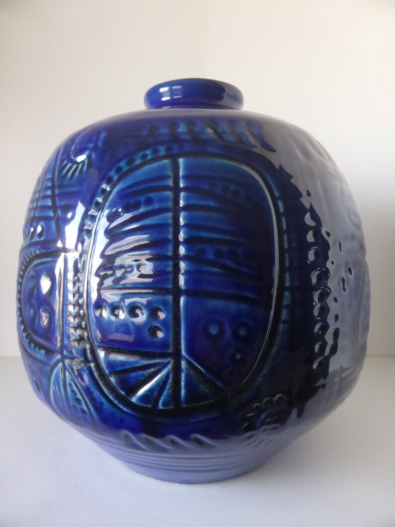 A Rare Carstens Prehistoric Vase Designer Gerda Heuckeroth - Etsy