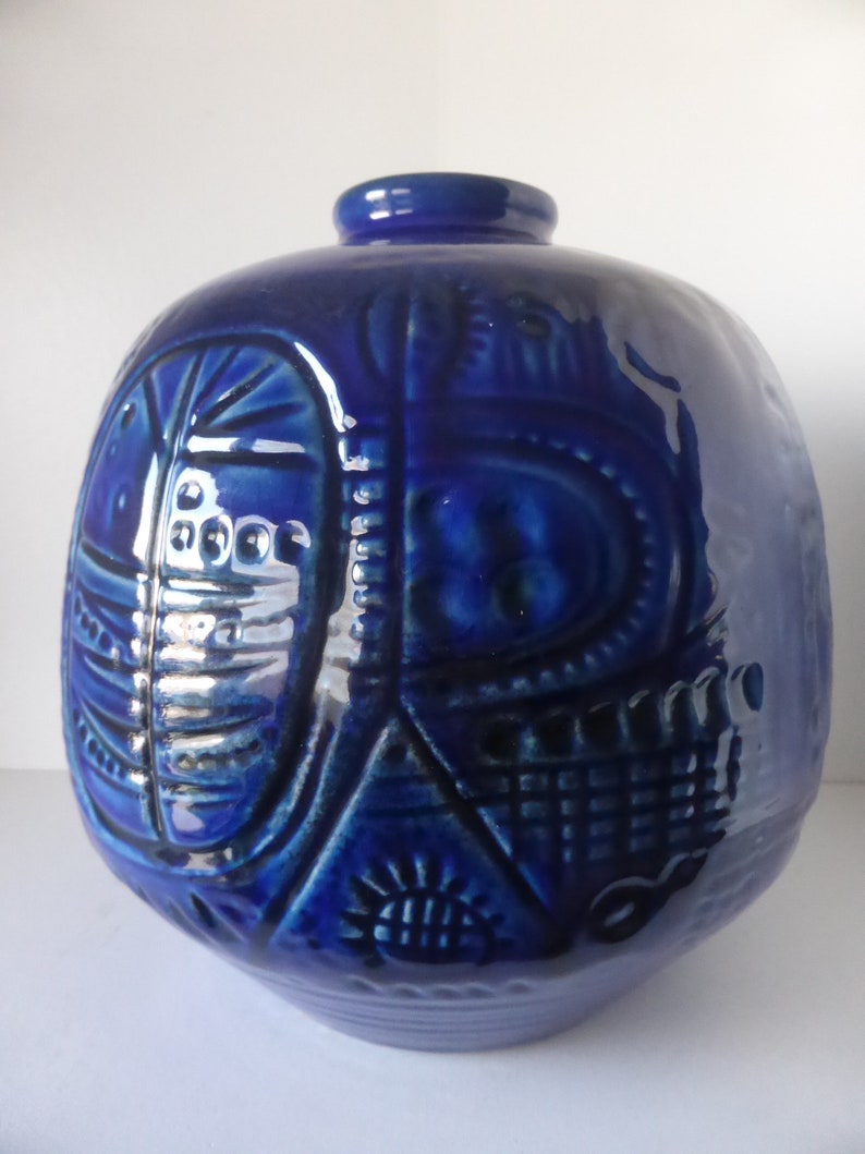 A Rare Carstens Prehistoric Vase Designer Gerda Heuckeroth - Etsy