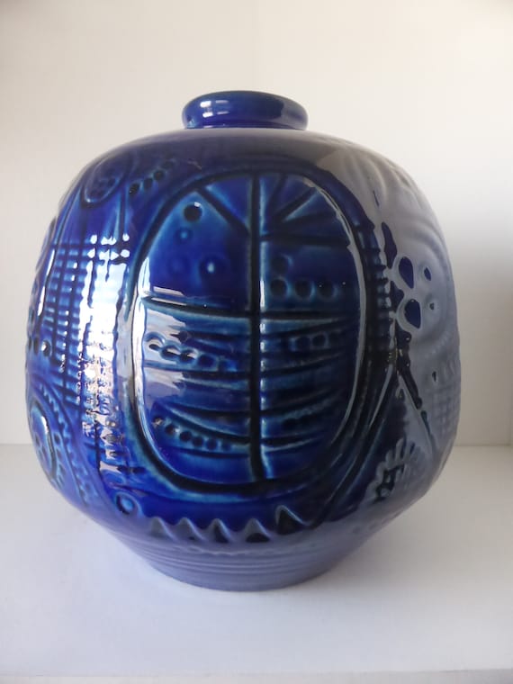 A Rare Carstens Prehistoric Vase Designer Gerda Heuckeroth | Etsy