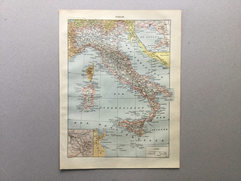 Italy Italian Army, Flag of Italy, Weapons, Old Map Italy Vintage ...
