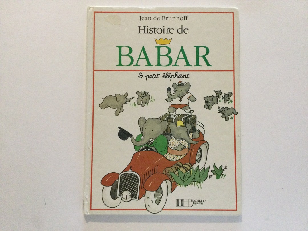 Babar Book History of BABAR, Vintage Babar Book, Laurent De Brunhoff ...