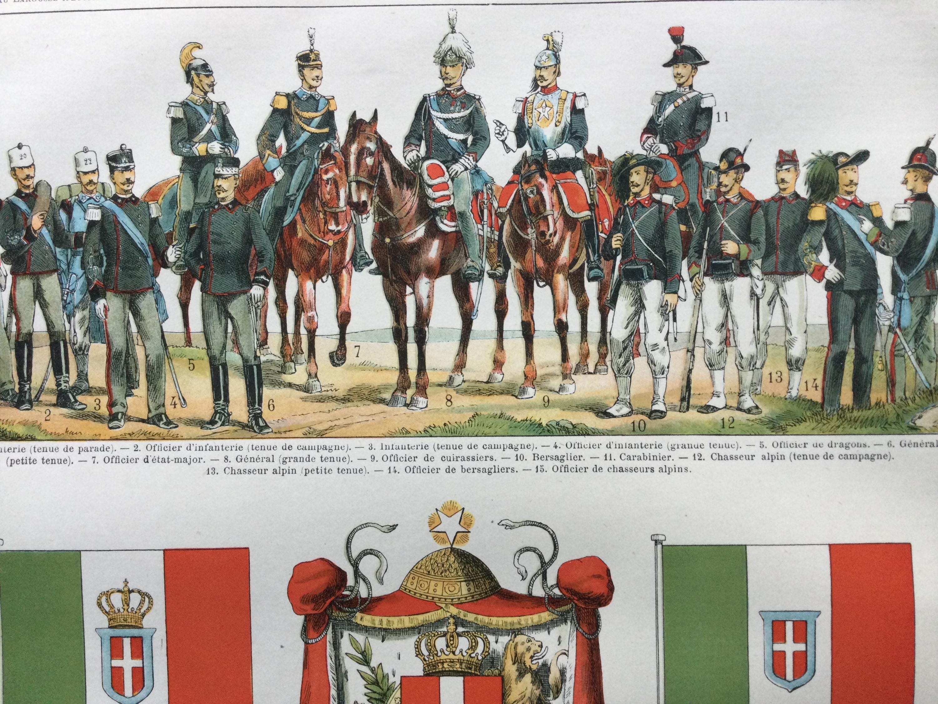Italy Italian Army, Flag of Italy, Weapons, Old Map Italy Vintage ...