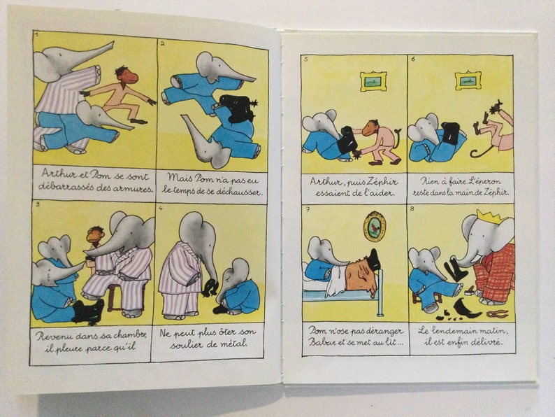 Babar Book Babar's Castle, Vintage Babar Book, Laurent De Brunhoff ...