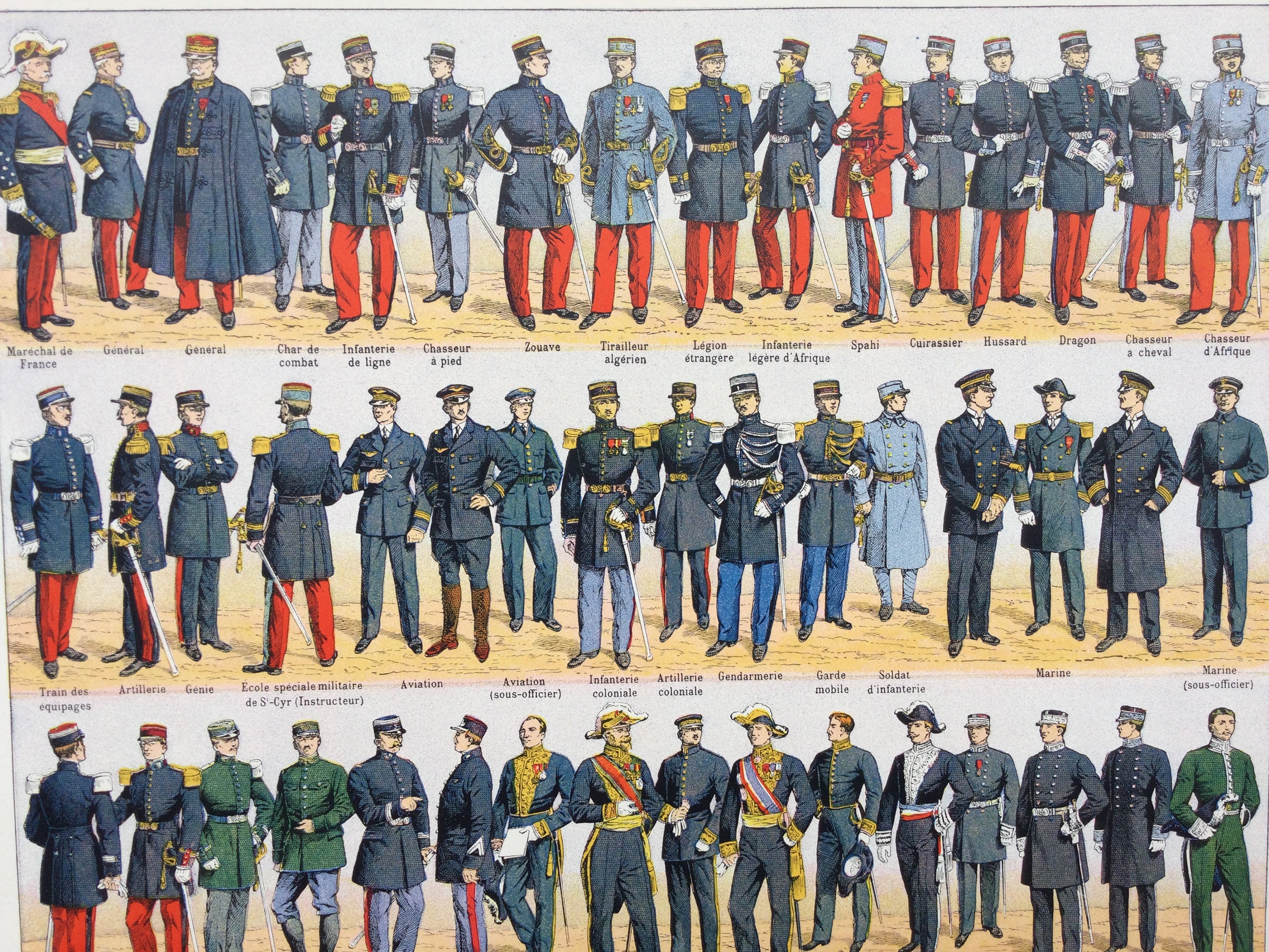 Wwi French Soldier Large Photo