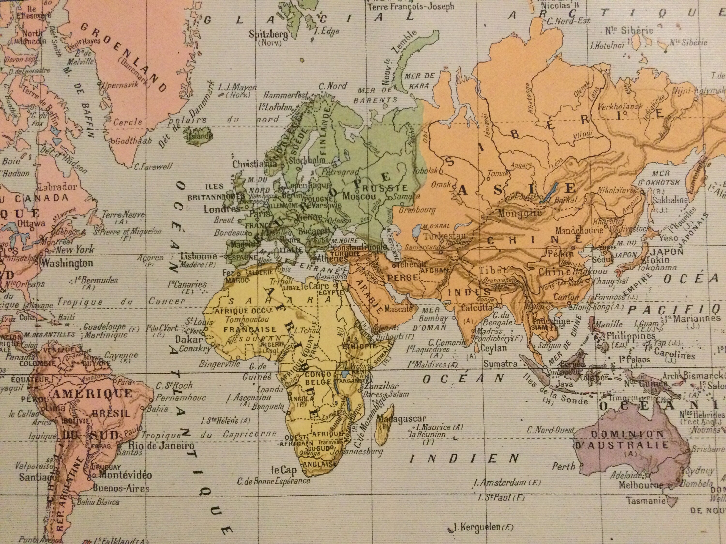 Mapa del Mundo Planisferio Mapa Antiguo Mapa del Mundo - Etsy México