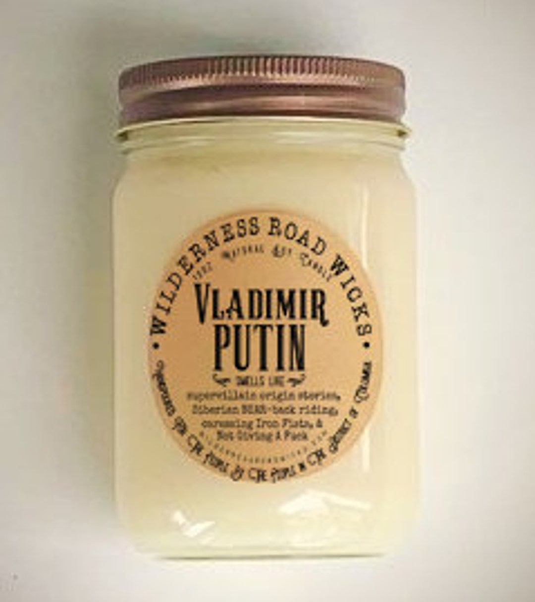 VLADIMIR PUTIN Soy Candle - Etsy
