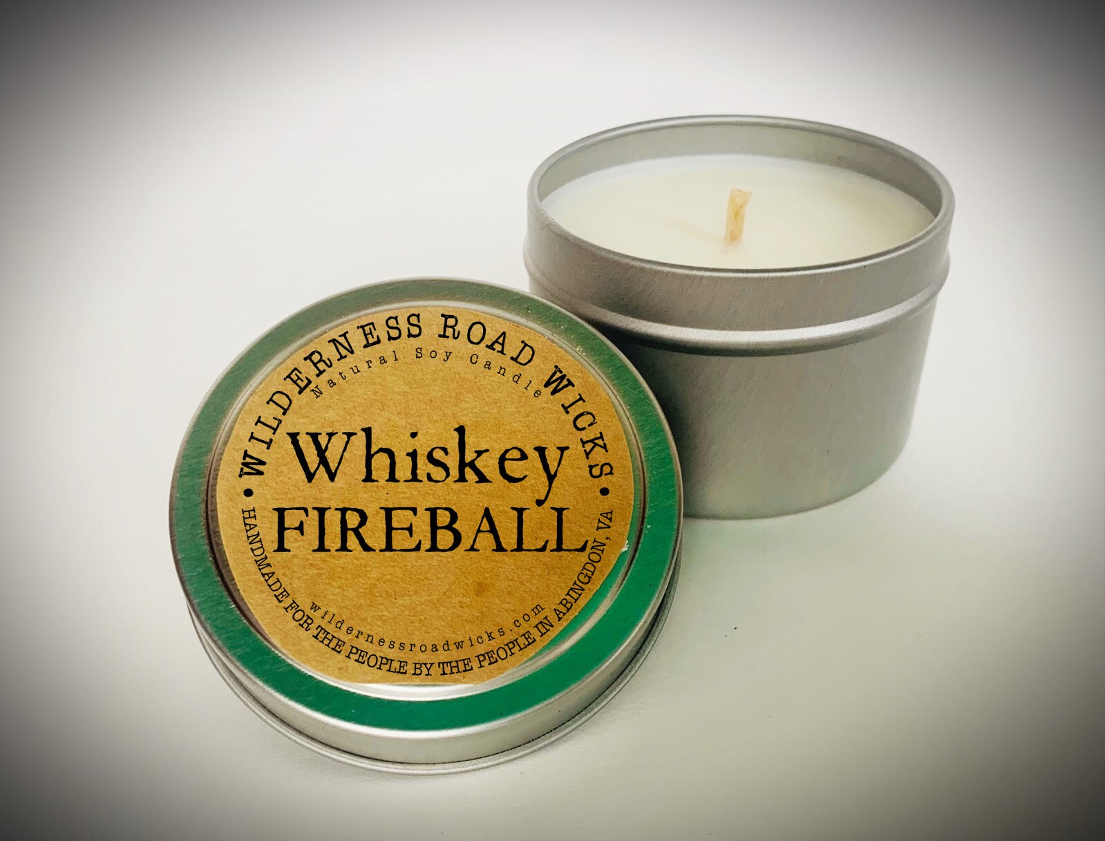 WHISKEY FIREBALL Soy Candle - Etsy