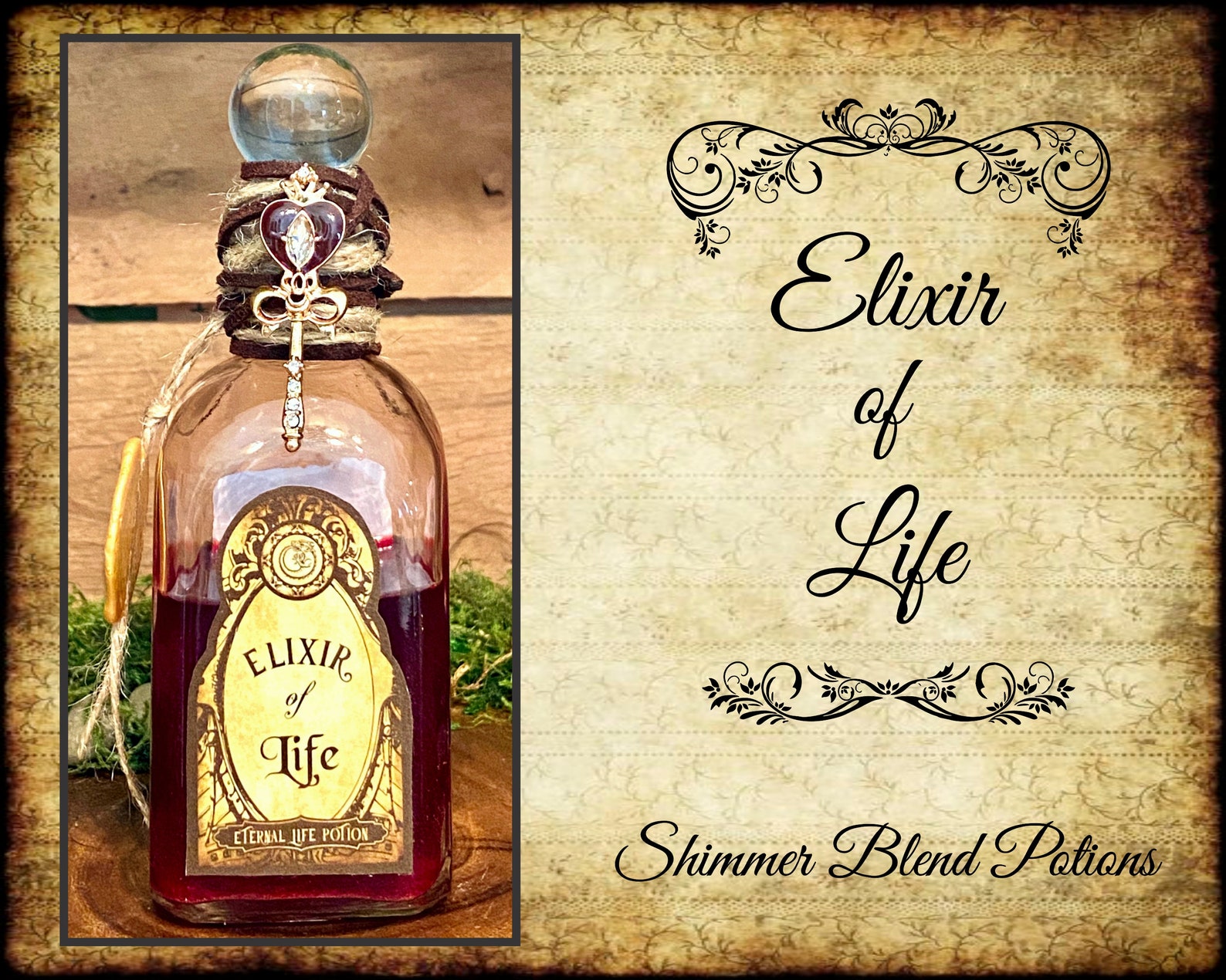 The Elixir of Life Potion Perfect for your Harry Potter | Etsy