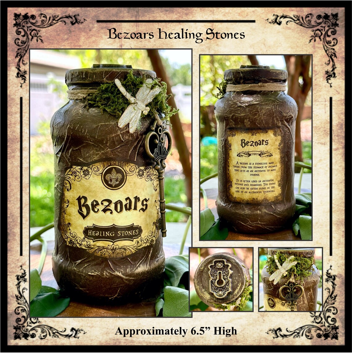 Ancient Apothecary Potion Bottles, Jars & Crocks - Recycled Inspiration ...