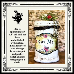 Alice in Wonderland Drink Me & Eat Me 2-piece Potion Bottle Set - Etsy