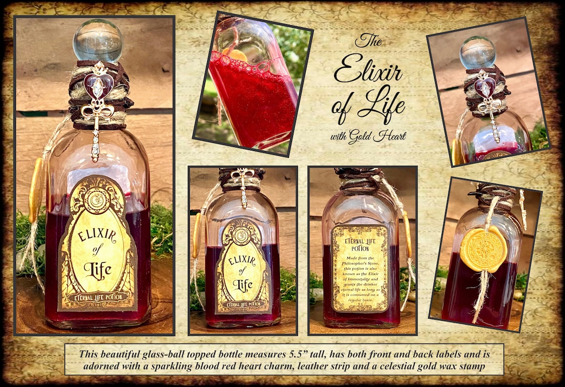 The Elixir of Life Potion Perfect for your Harry Potter | Etsy