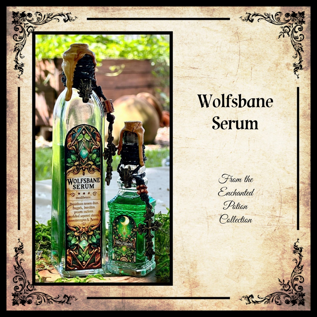 Wolfsbane Serum - From the Enchanted Potion Collection - Etsy
