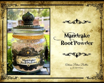 Mandrake Root Label - Etsy