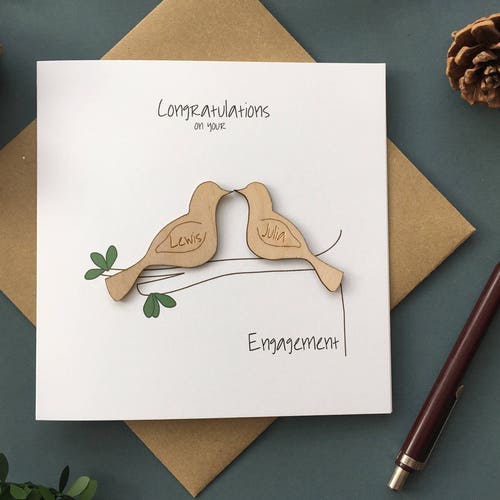 Congratulations on Your Engagement Card With Christian Bible - Etsy