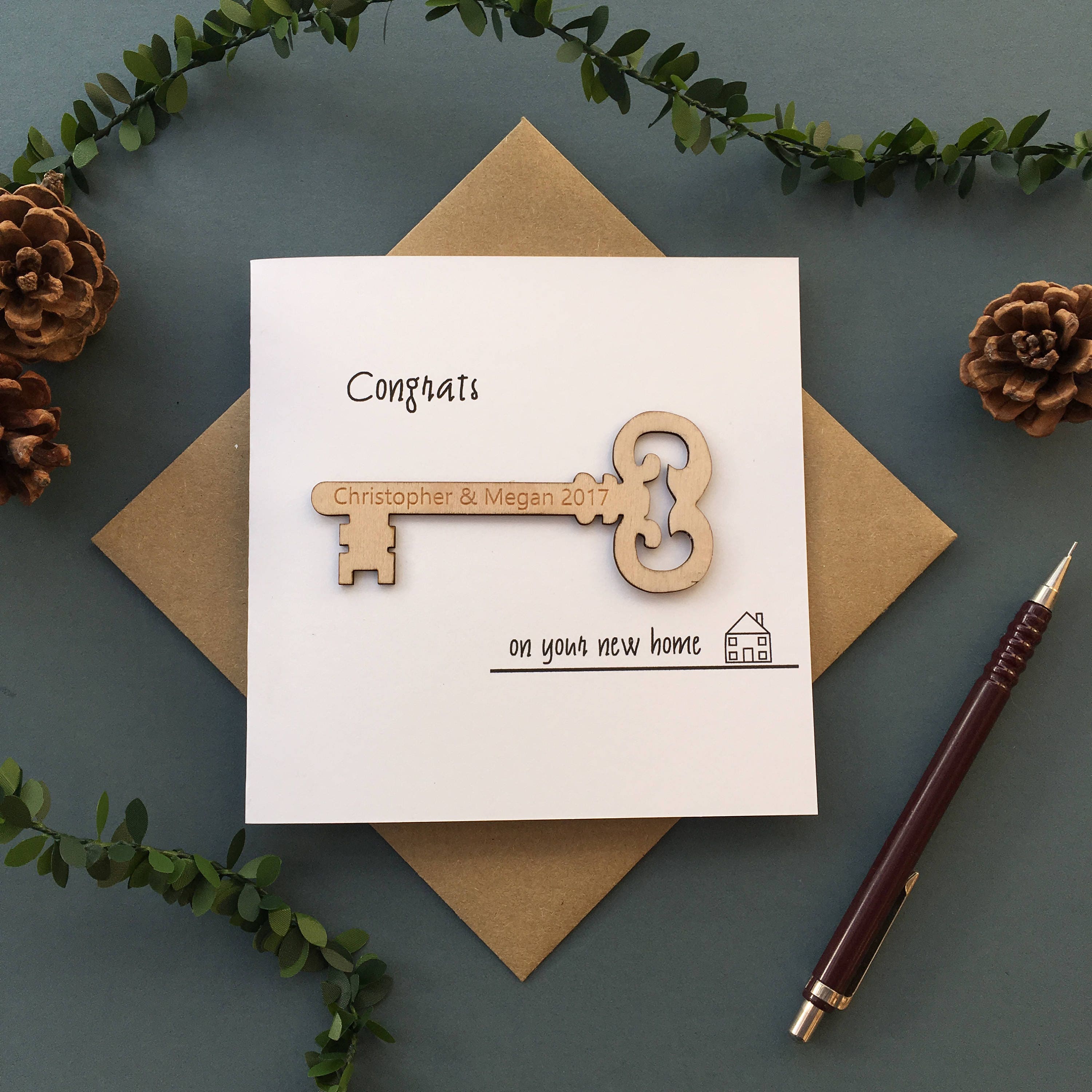 Personalised New Home Card. - Etsy