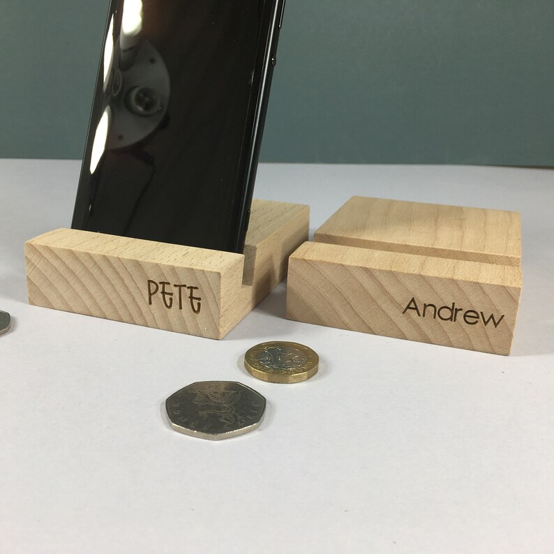 Personalised Phone Stand Phone Holder Christmas Present X - Etsy UK