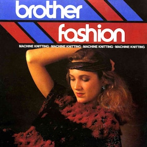 Vintage Knitting Machine Patterns Magazine|brother Fashion Vol.1 ...