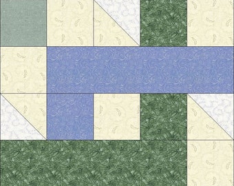 Interlocking Squares Quilt Pattern - Etsy