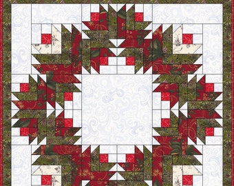 Christmas Quilt Pattern | Etsy