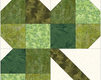 Vortex Quilt Block Pattern - Etsy