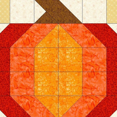 Acorn Quilt Block Pattern Download - Etsy