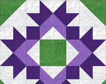 Thistle Quilt Pattern - Etsy