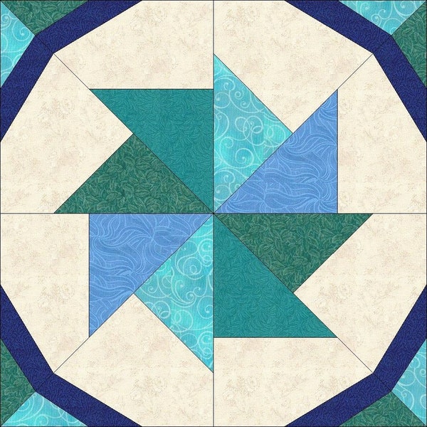 Wheel Quilt Pattern - Etsy