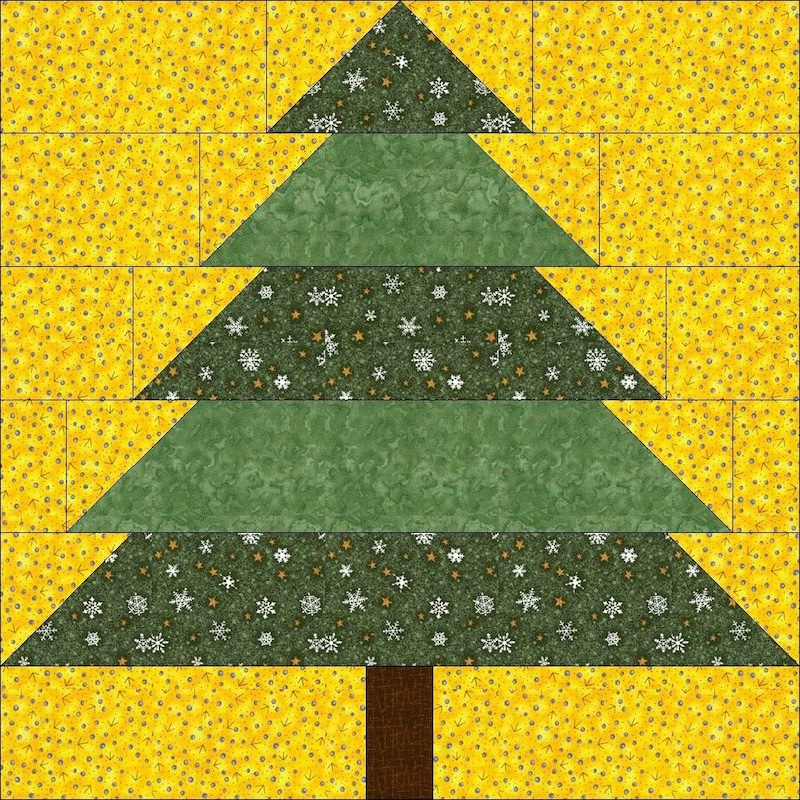 Christmas Tree Quilt Hanger - Etsy