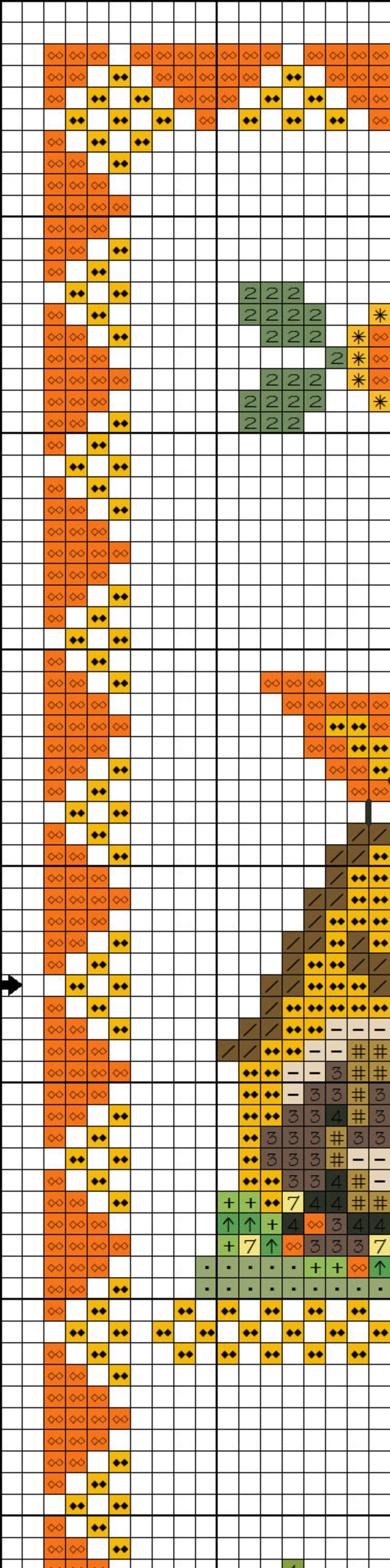 April Cross Stitch Pattern April Monthly Sampler Calendar - Etsy