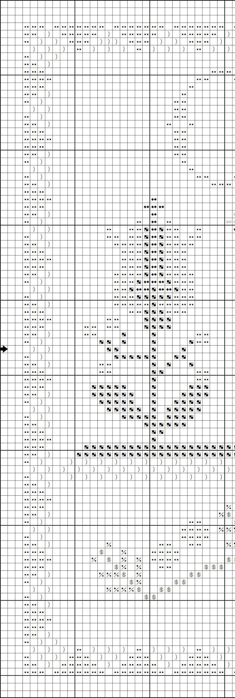 October Cross Stitch Pattern, October Monthly Sampler, Calendar Cross ...