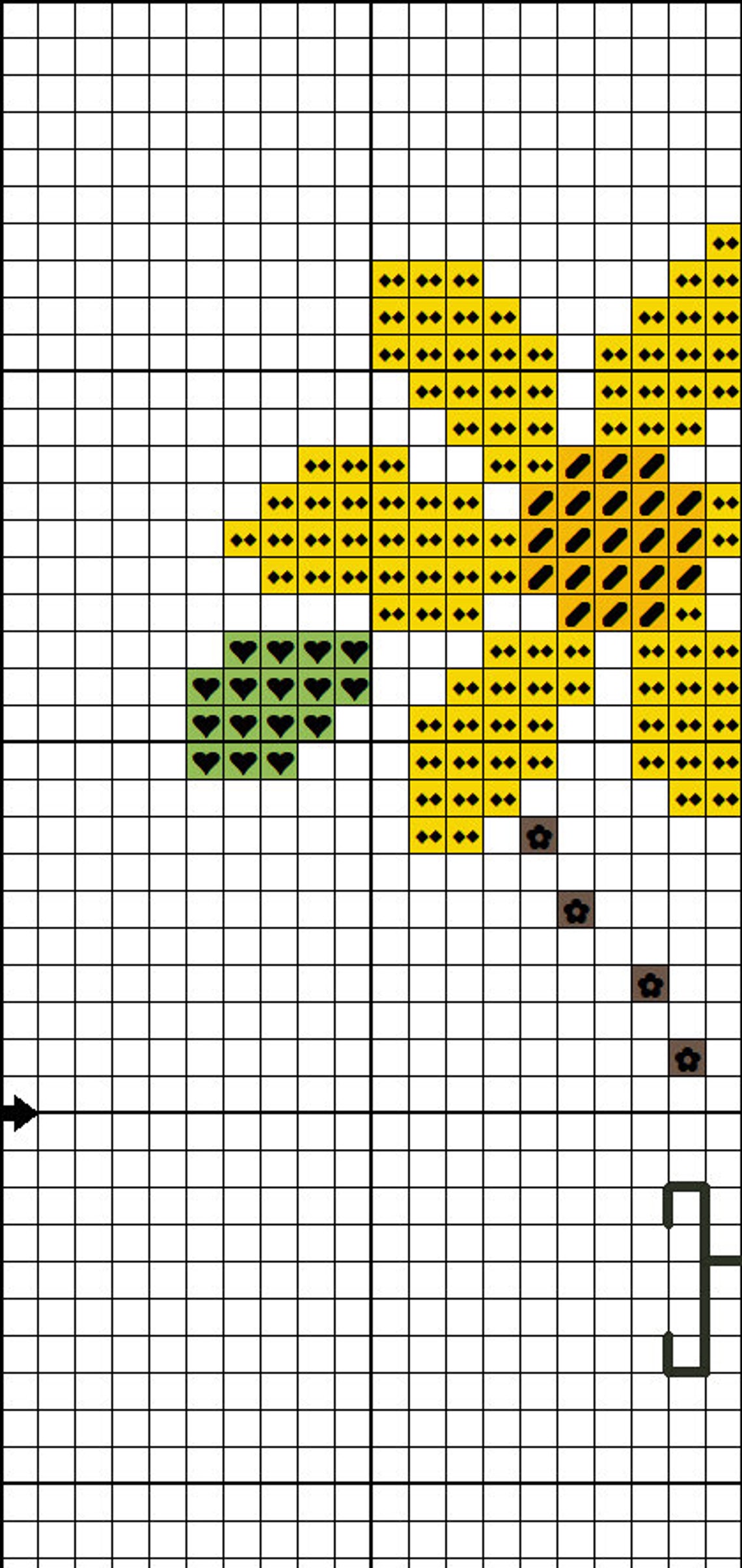 Bee Card Cross Stitch Pattern, Folk Art Bee, Easy Mini Cross Stitch ...
