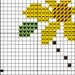 Bee Card Cross Stitch Pattern, Folk Art Bee, Easy Mini Cross Stitch ...