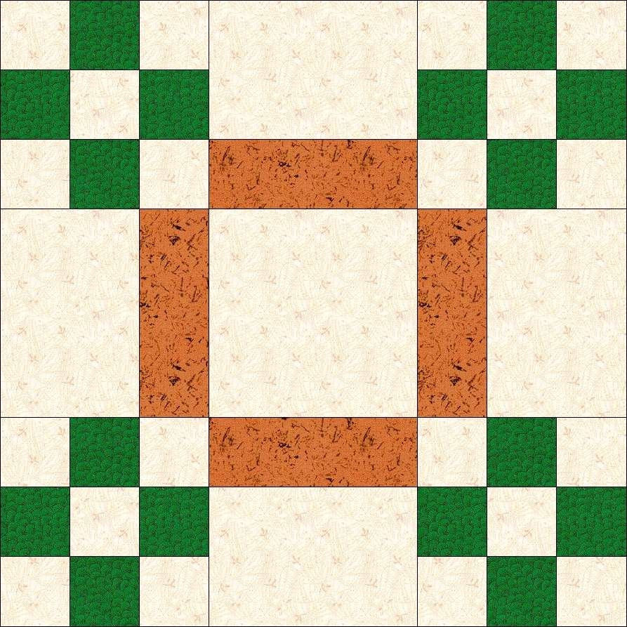 Digital PDF Quilt Block Patternquilt Block Five Patchmodern - Etsy