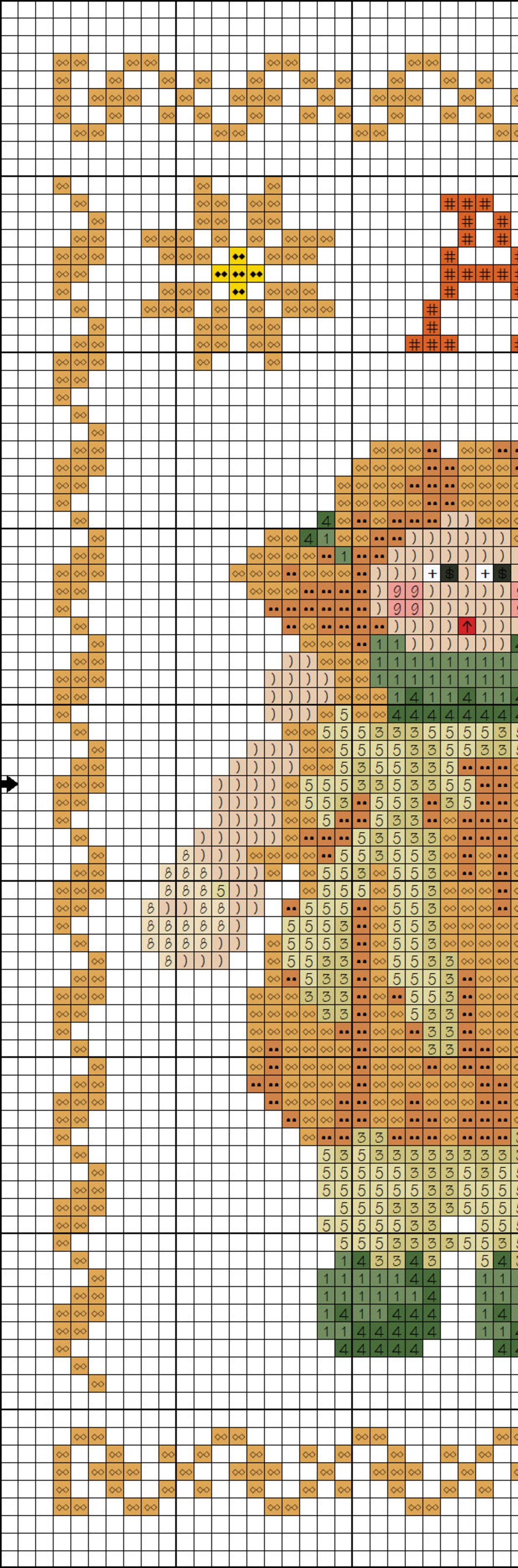 Cross Stitch Pattern Season Autumn Cross Stitch Pattern - Etsy