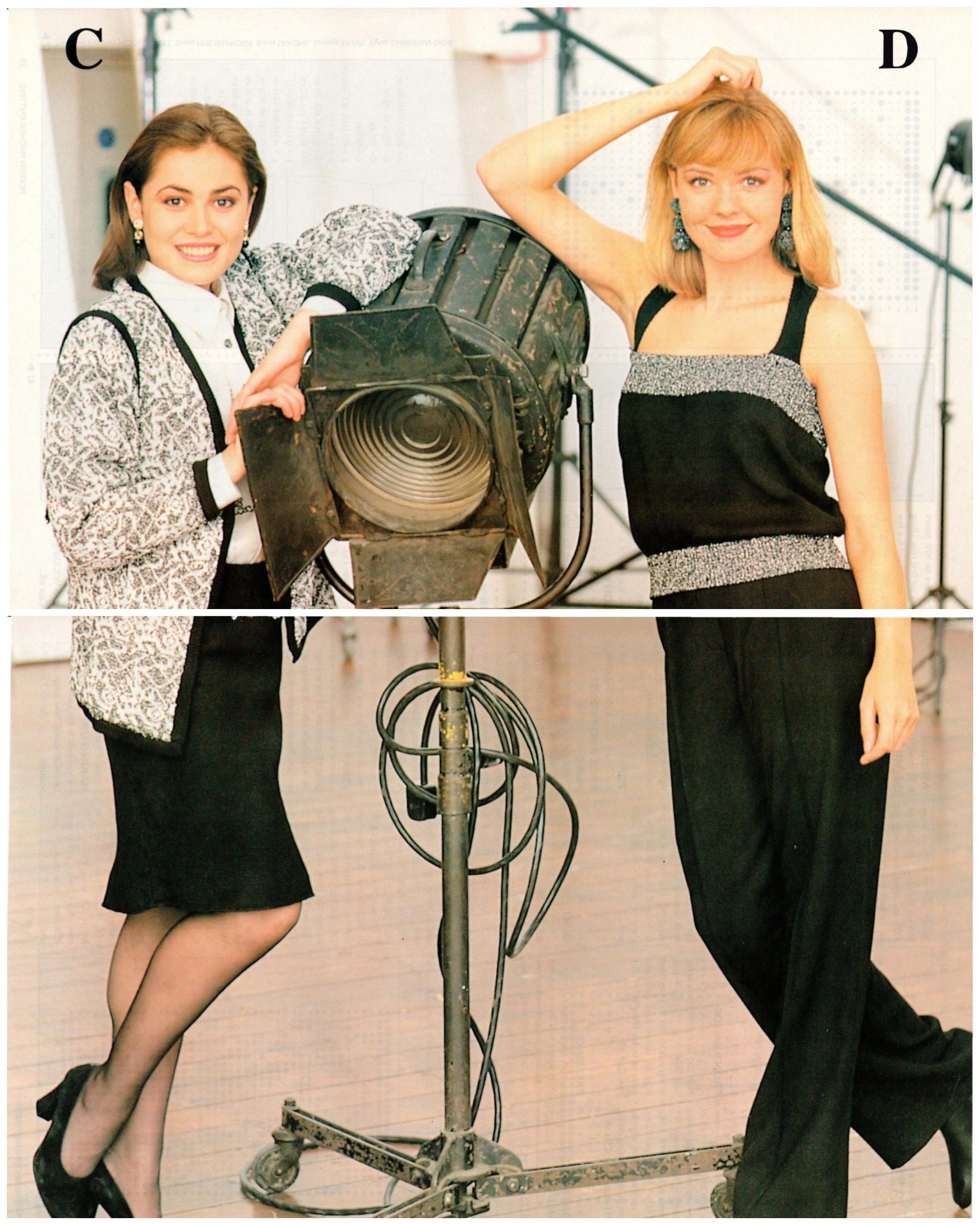 Vintage Knitting Machine Pattern Magazine|modern Machine Knitting DEC ...