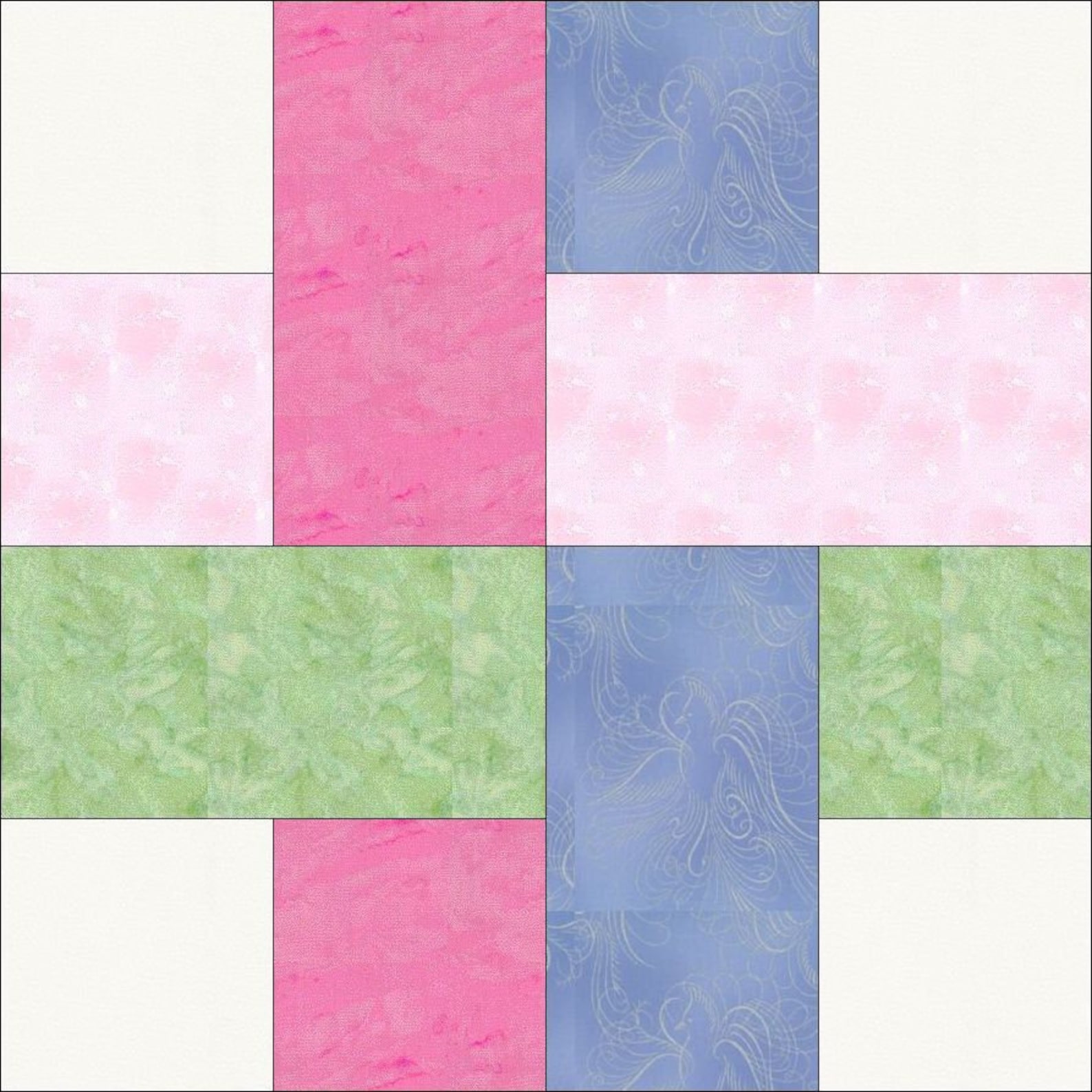 Digital PDF Quilt Block Pattern|woven Quilt Block Pattern|modern ...