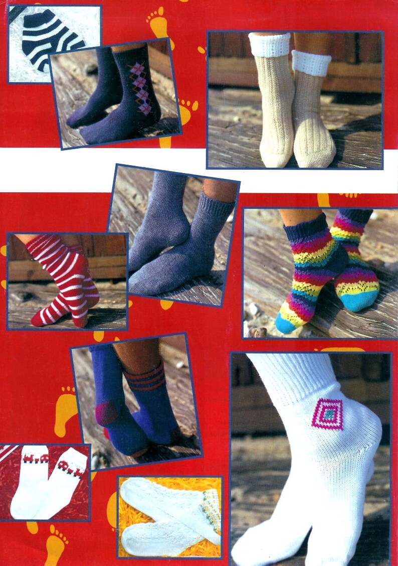 Vintage PDF Knitting Machine Patterns Bookletthe Sock - Etsy