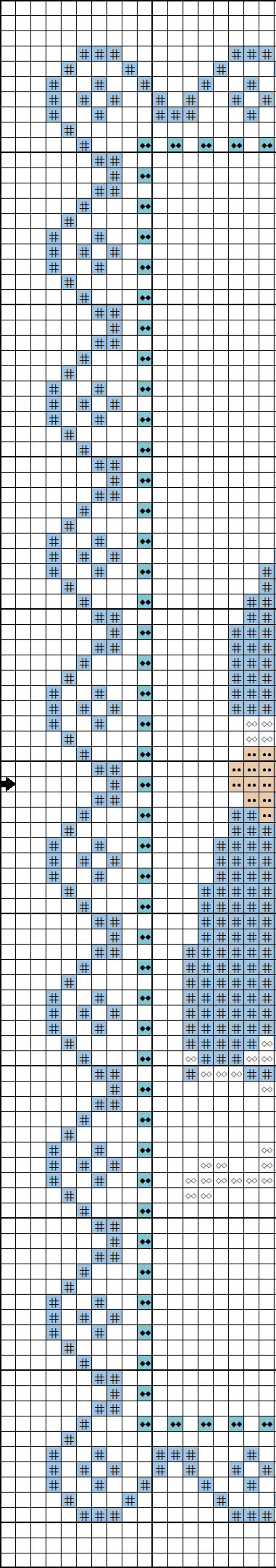 Quirky Calendar Girls, January Cross Stitch Pattern, January Monthly ...