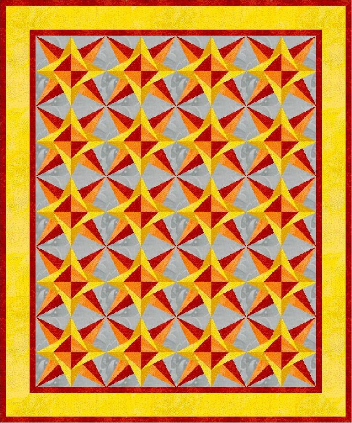 Digital PDF Quilt Block Patternstar Quilt Block Pattern - Etsy