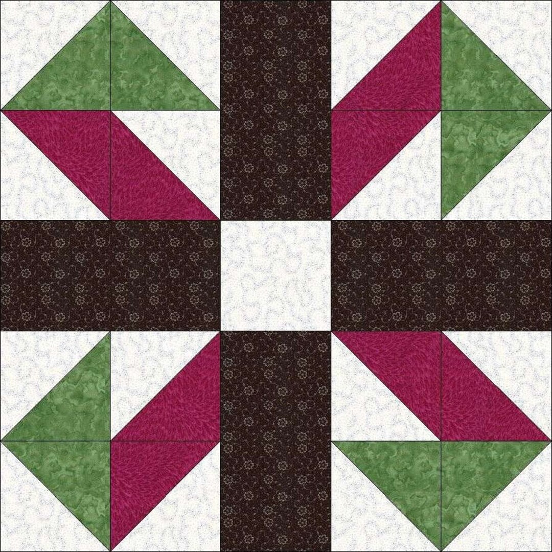 Digital PDF Quilt Block Pattern|quilt Block Jack in the Box|modern ...