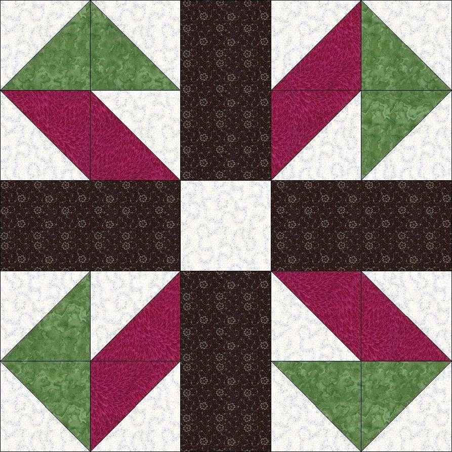 Digital PDF Quilt Block Patternquilt Block Jack in the - Etsy