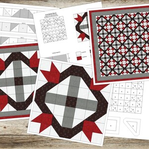 Digital PDF Quilt Block Pattern|david and Goliath Quilt Block Pattern ...