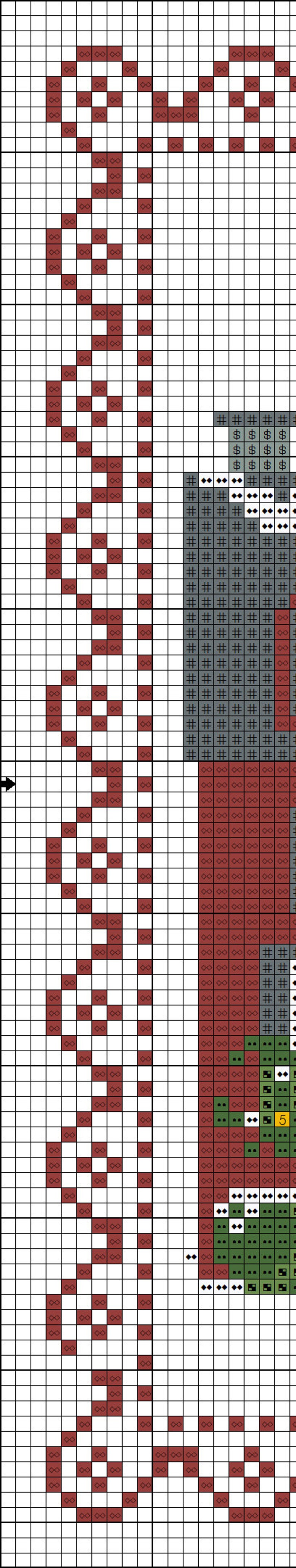 Calendar Girls December Cross Stitch Pattern December - Etsy