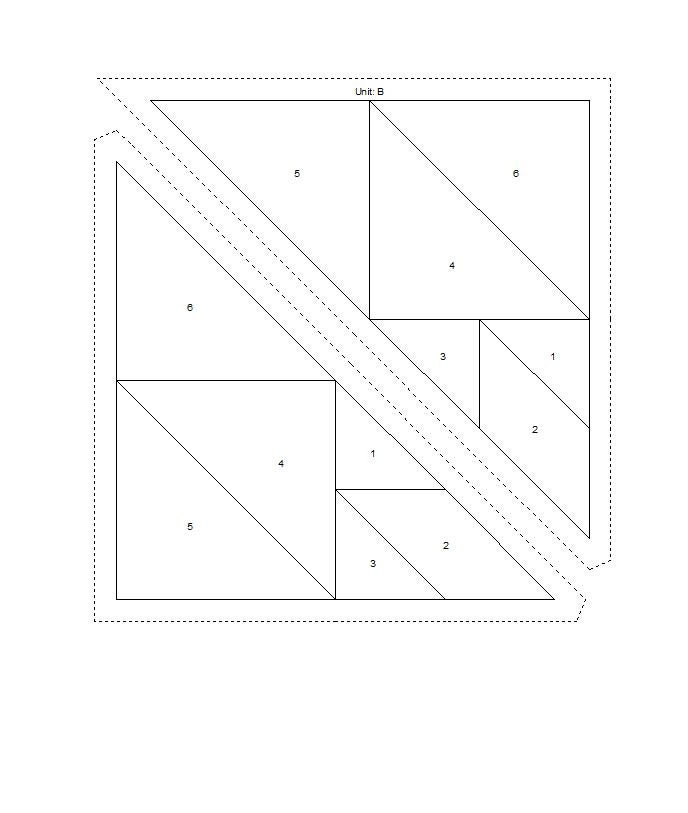 Foundation Paper Piecing (FPP) Templates|double Star Quilt Block ...